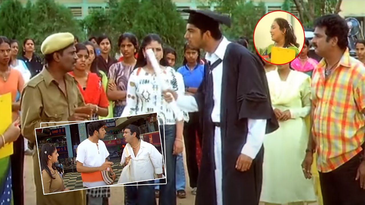 Allari Naresh And Lakshmipati Hilarious Comedy Scene || Telugu Movie ...