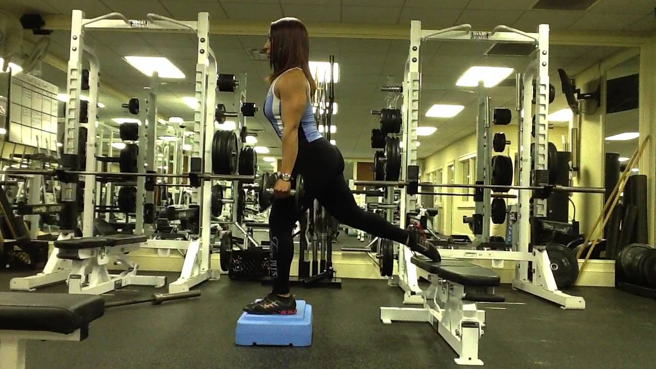 Exercise Index: Speed Skater Bulgarian Split Squat - YouTube