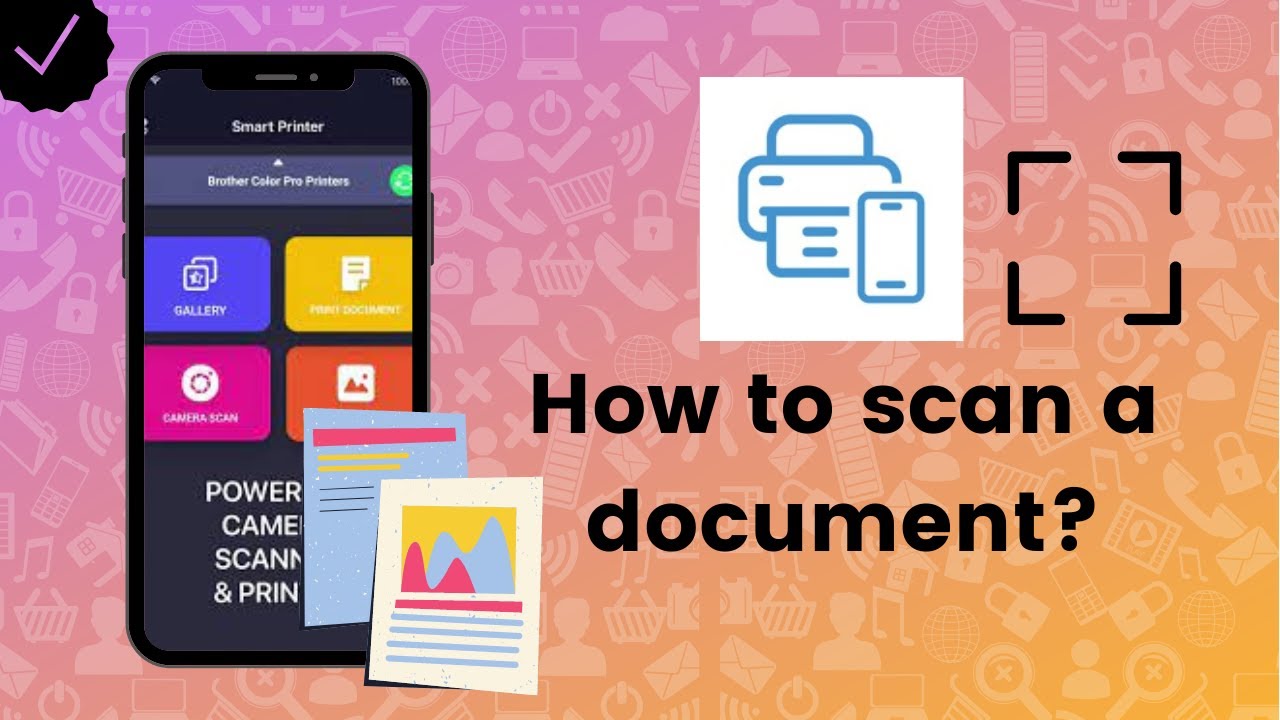 How To Scan A Document On Printer YouTube How To Scan A Document On Printer YouTube
