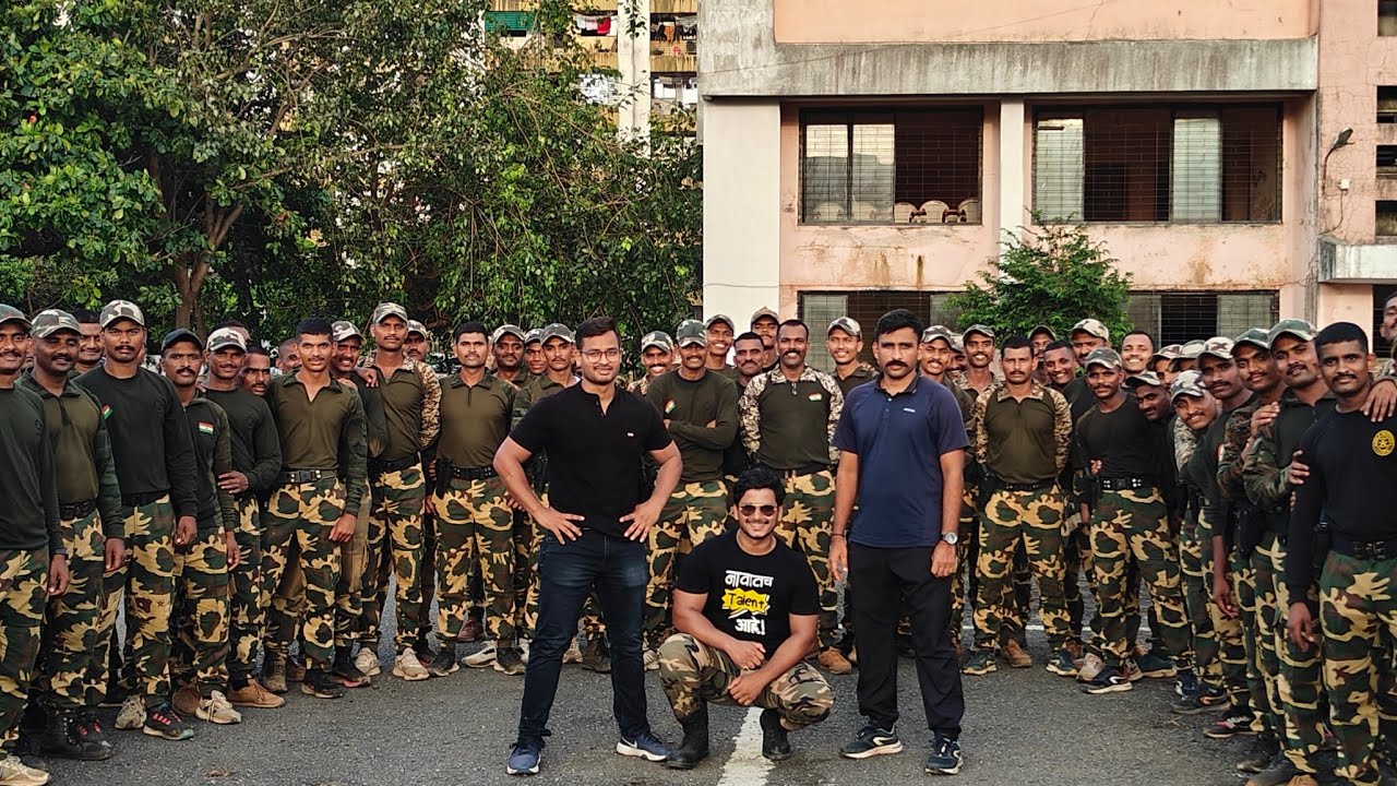 Mumbai Police QRT Commando Trained by Vineet Ranjan | Mumbai Police ...
