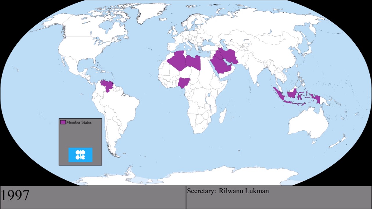The History of OPEC: Every Year - YouTube