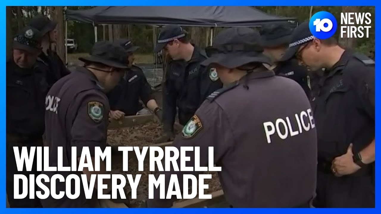 William Tyrrell Discovery Made | 10 News First - YouTube