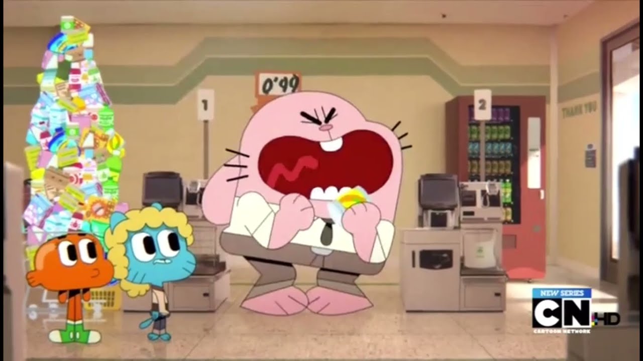 The Amazing World of Gumball - Richard Watterson Yells At A Self ...