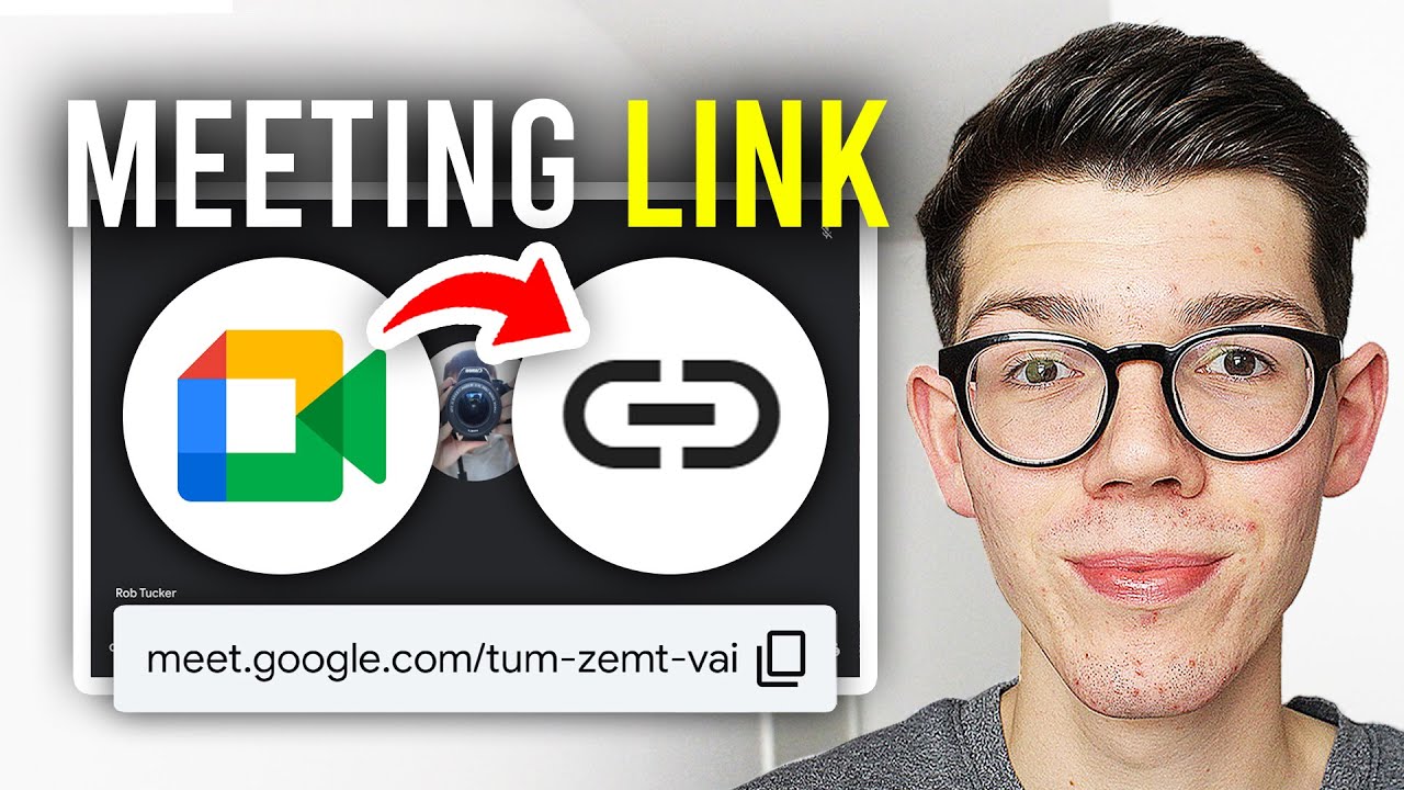 How To Create A Google Meet Link - Full Guide - YouTube