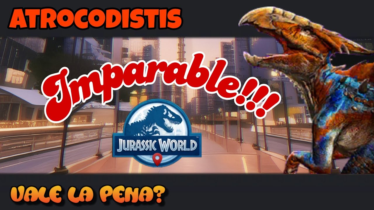 Atrocodistis ¿Vale la pena? | Jurassic World Alive | Análisis - YouTube