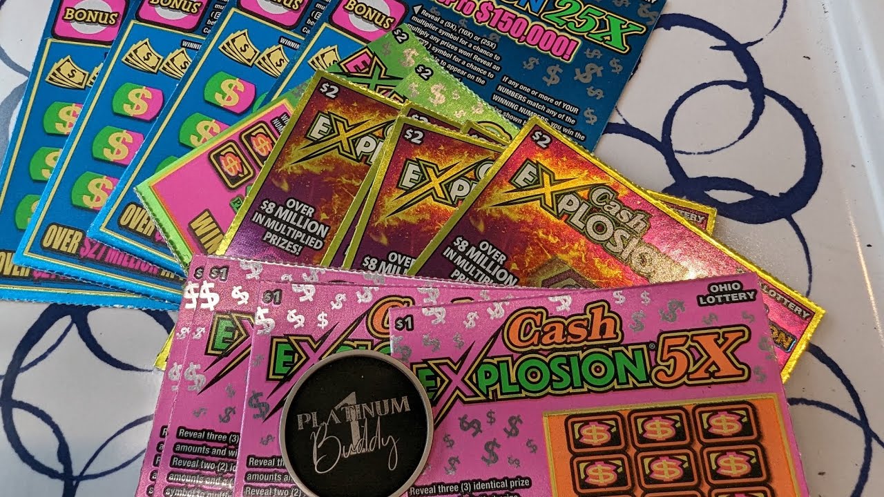 $50 Cash Explosion Challenge multiple hits! Ohio Lottery Scratch Off ...