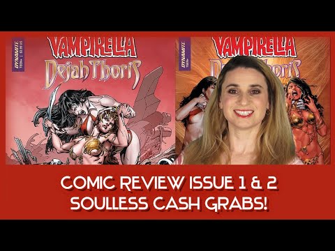 Dejah Thoris and Vampirella Issue #1 & #2 Comic Review - YouTube