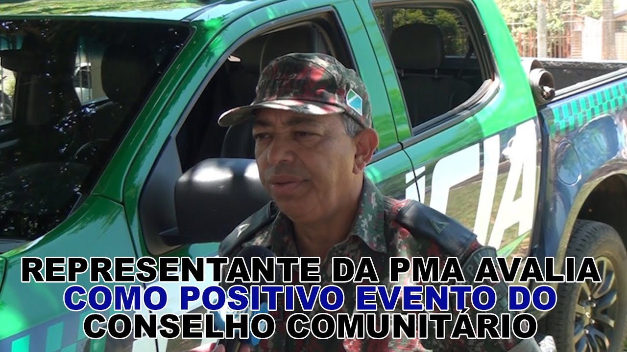 REPRESENTANTE DA PMA AVALIA COMO POSITIVO EVENTO DO CONSELHO representante-da-pma-avalia-como-positivo-evento-do-conselho