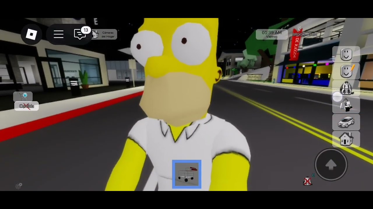 homero en brookhaven roblox Simpsons - YouTube