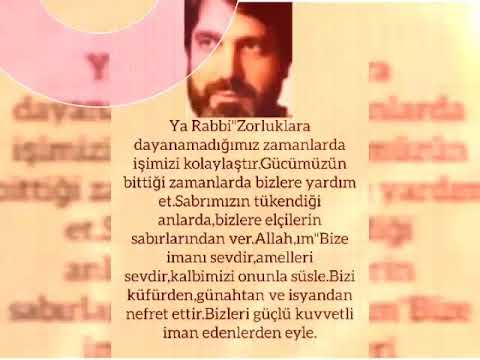 TASAVVUFUN ÖZÜ 1/KONYA DUASI 7BİN7 DUA SEYYİD MUHAMMED İSMAİL