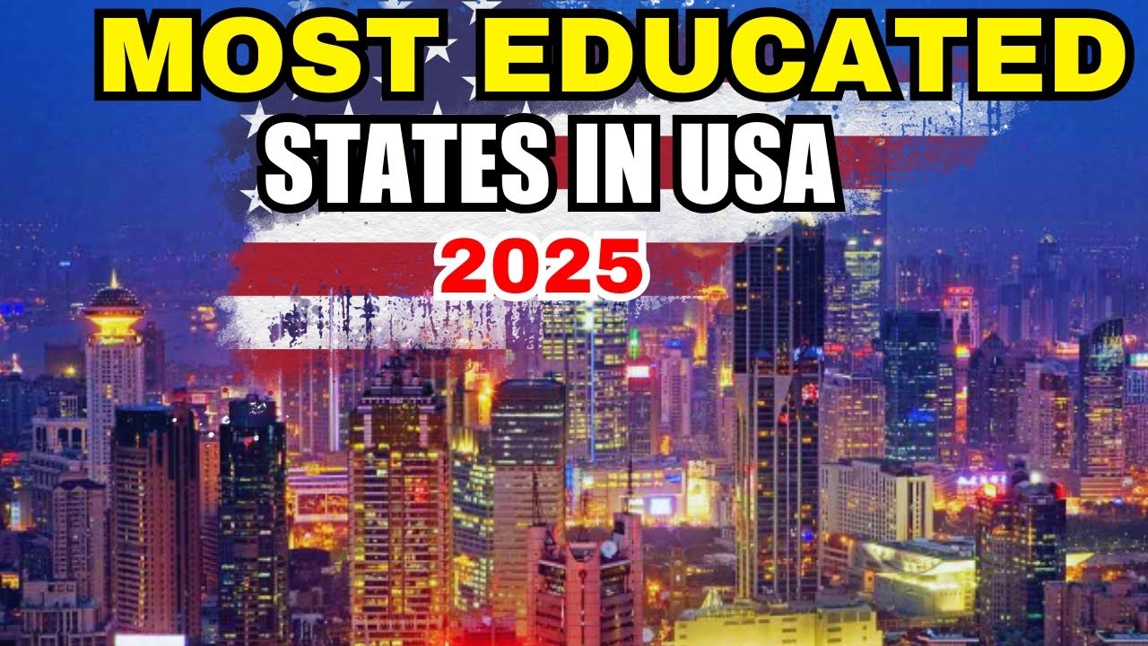 Top 10 Most Educated States in the USA - YouTube