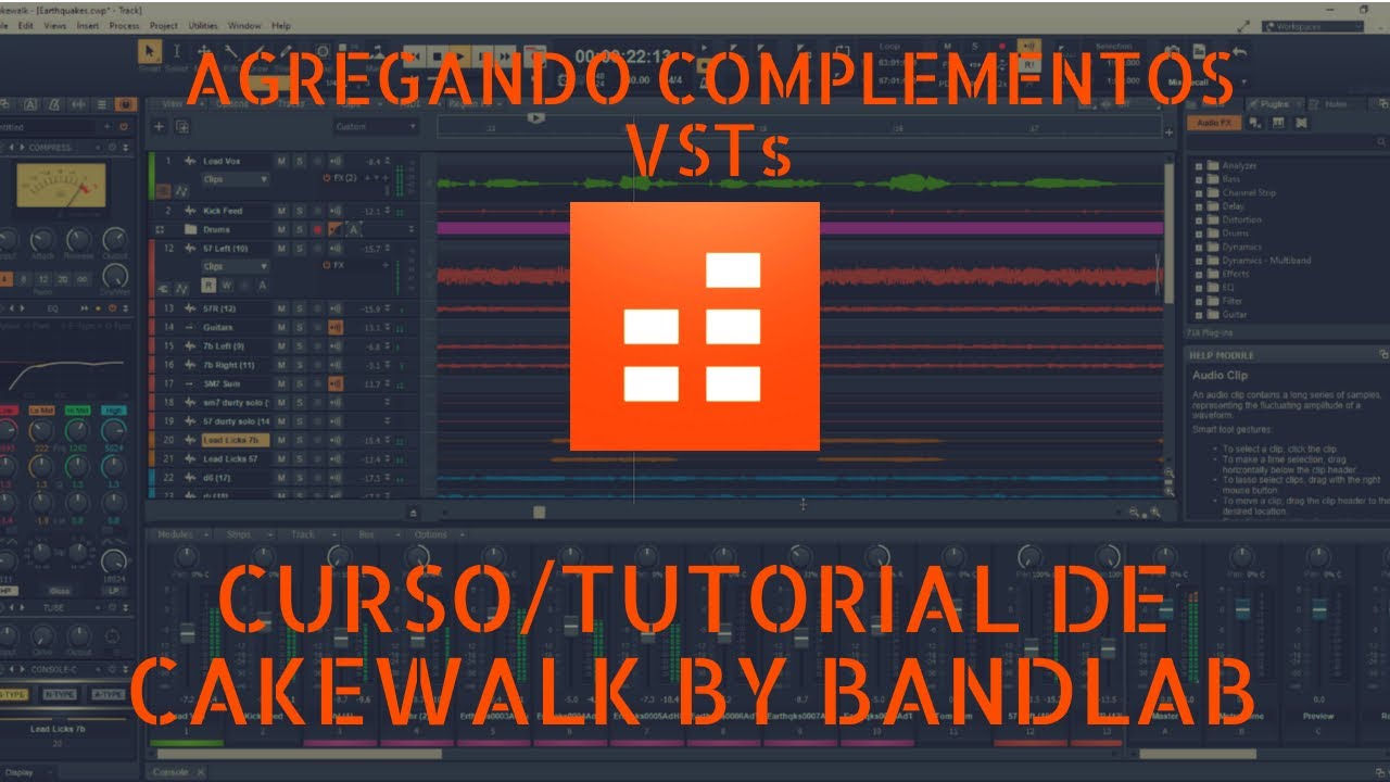 NUEVO CURSO DE CAKEWALK BY BANDLAB (CÓMO AGREGAR COMPLEMENTOS VSTs) - YouTube