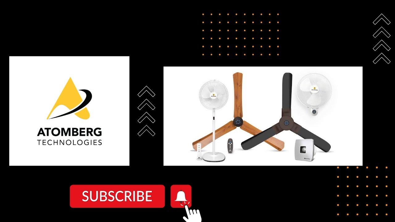 Atomberg Fan || BLDC || Introducing smart fan - YouTube