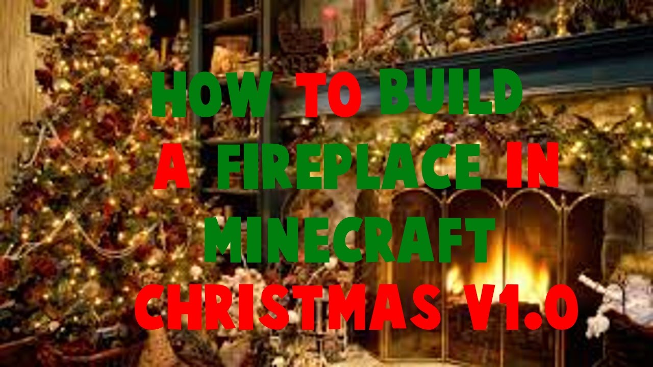 How To Build A FirePlace In Minecraft (Christmas) - YouTube