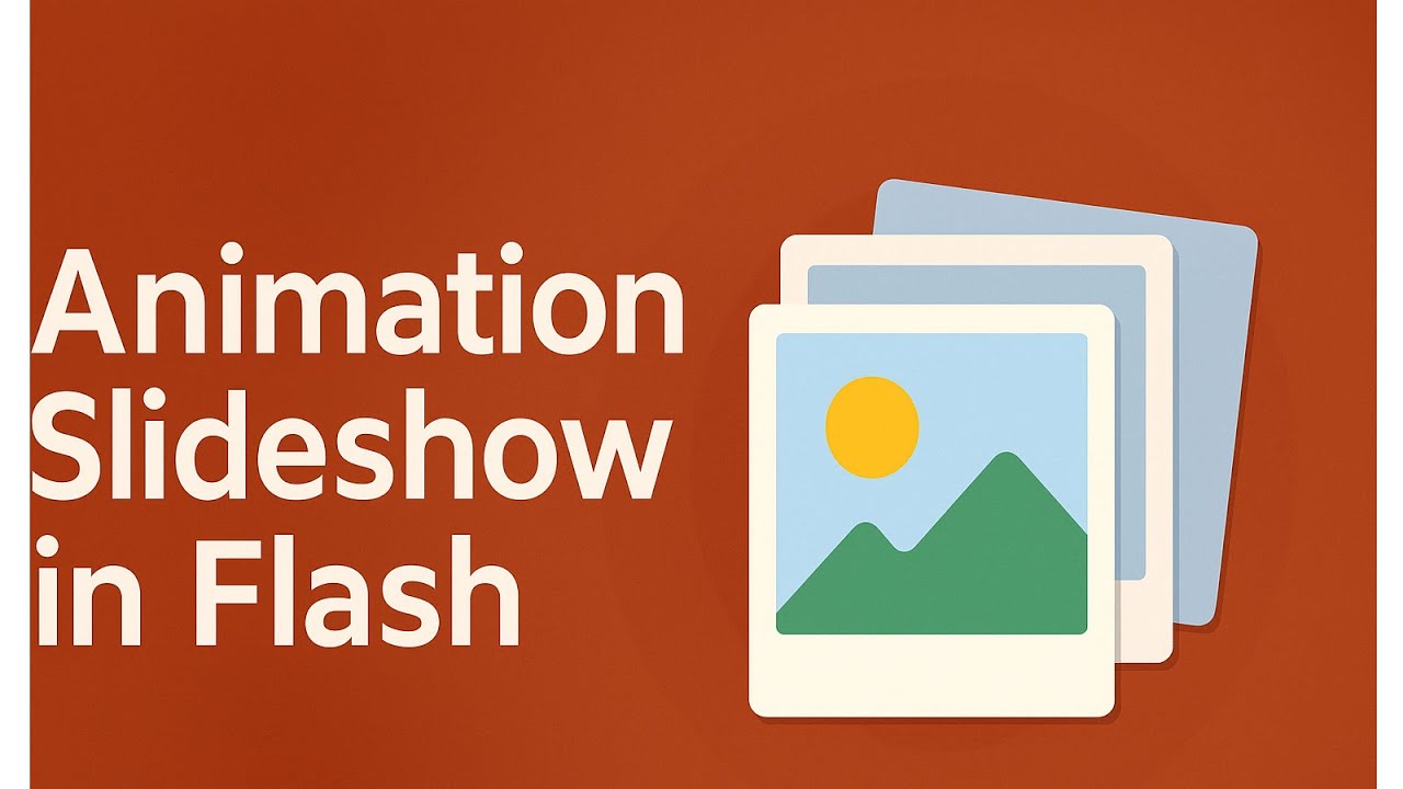 How to Create an Animated Slideshow in Flash 8 #adobeflash #anime # ...