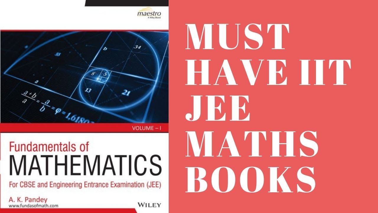 IIT JEE MATHS PREPARATION Books | JEE MAINS and ADVANCED | Fundamentals ...