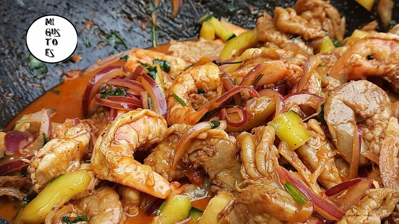 Como preparar aguachile rojo con jugo de Ostión | @migustoescocinaideas ...