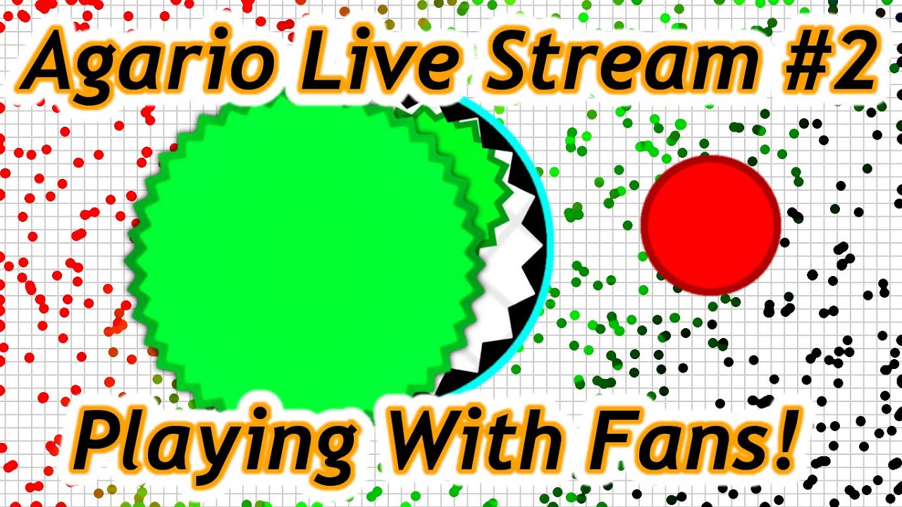 Agar.io (Agario Live Stream) Team Virus Splitting with Viewers - YouTube