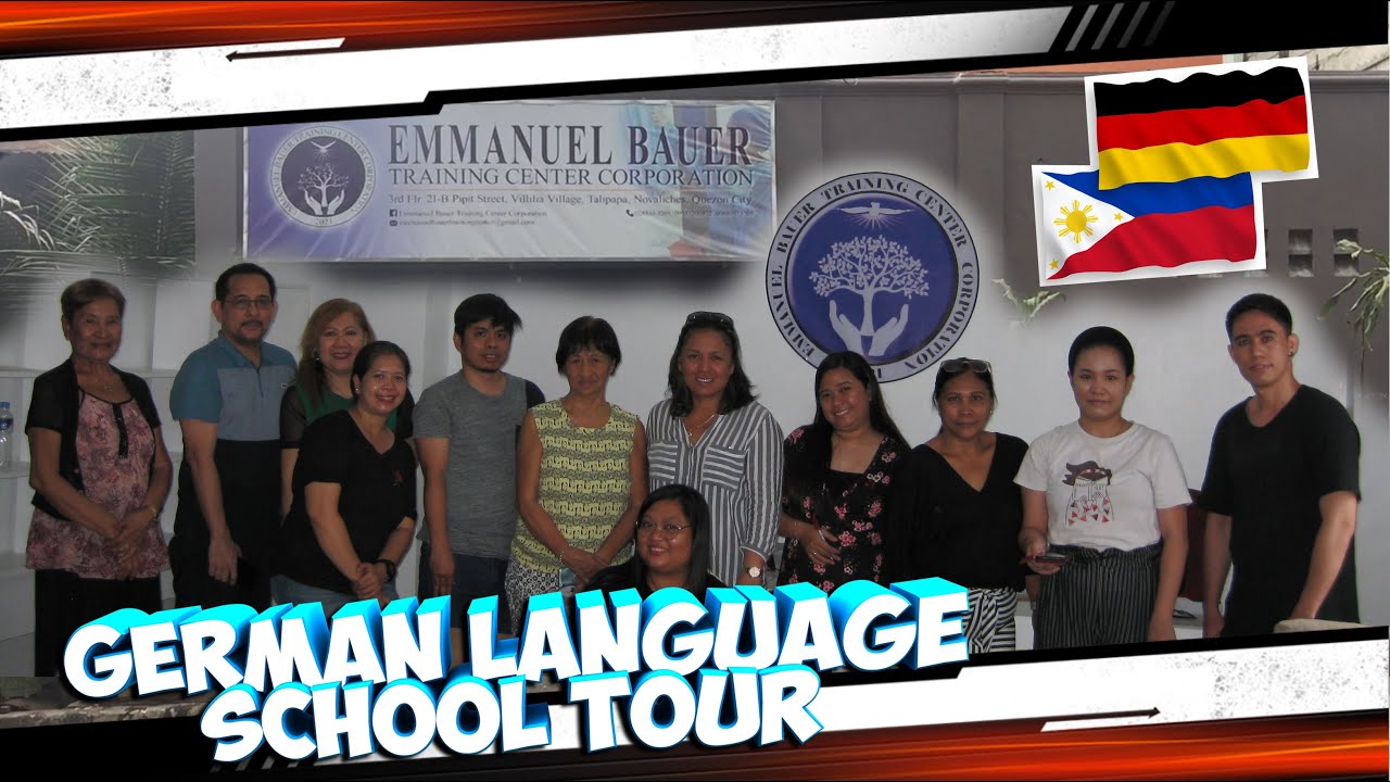 MY GERMAN LANGUAGE SCHOOL TOUR - YouTube