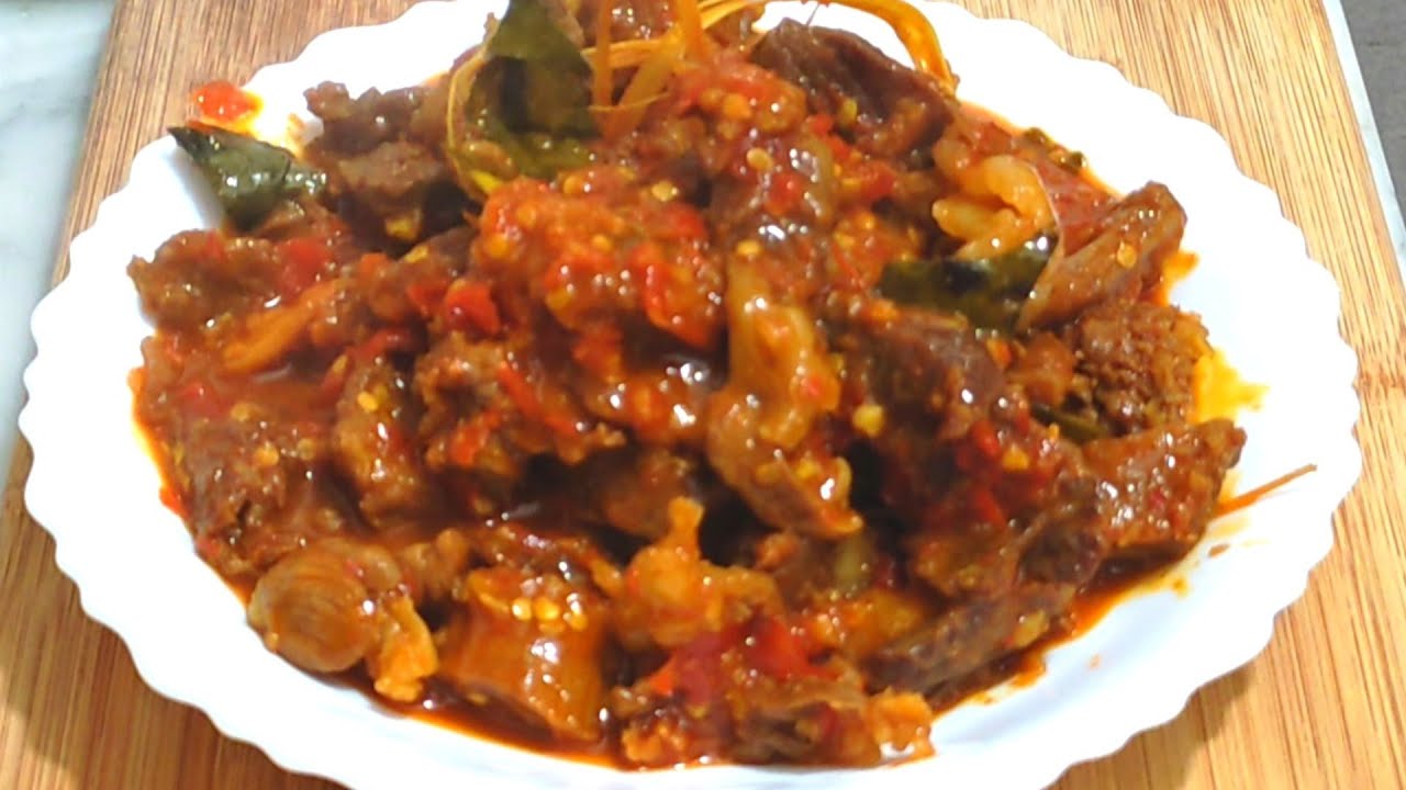 Rica rica daging sapi ini bikin boros nasi,masaknya penuh perjuangan ...