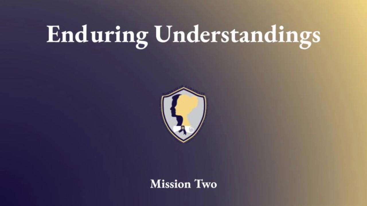 Mission 2_Enduring Understandings Video 1 - YouTube