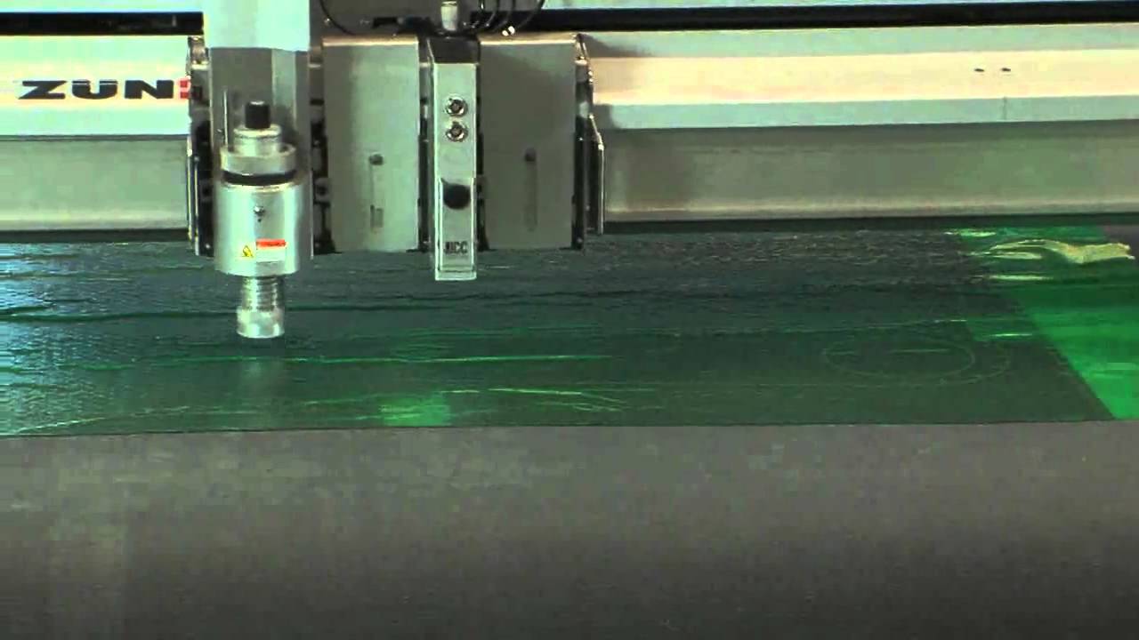 Bullmer Composites Cutting Machine, kit cutting of composite parts ...