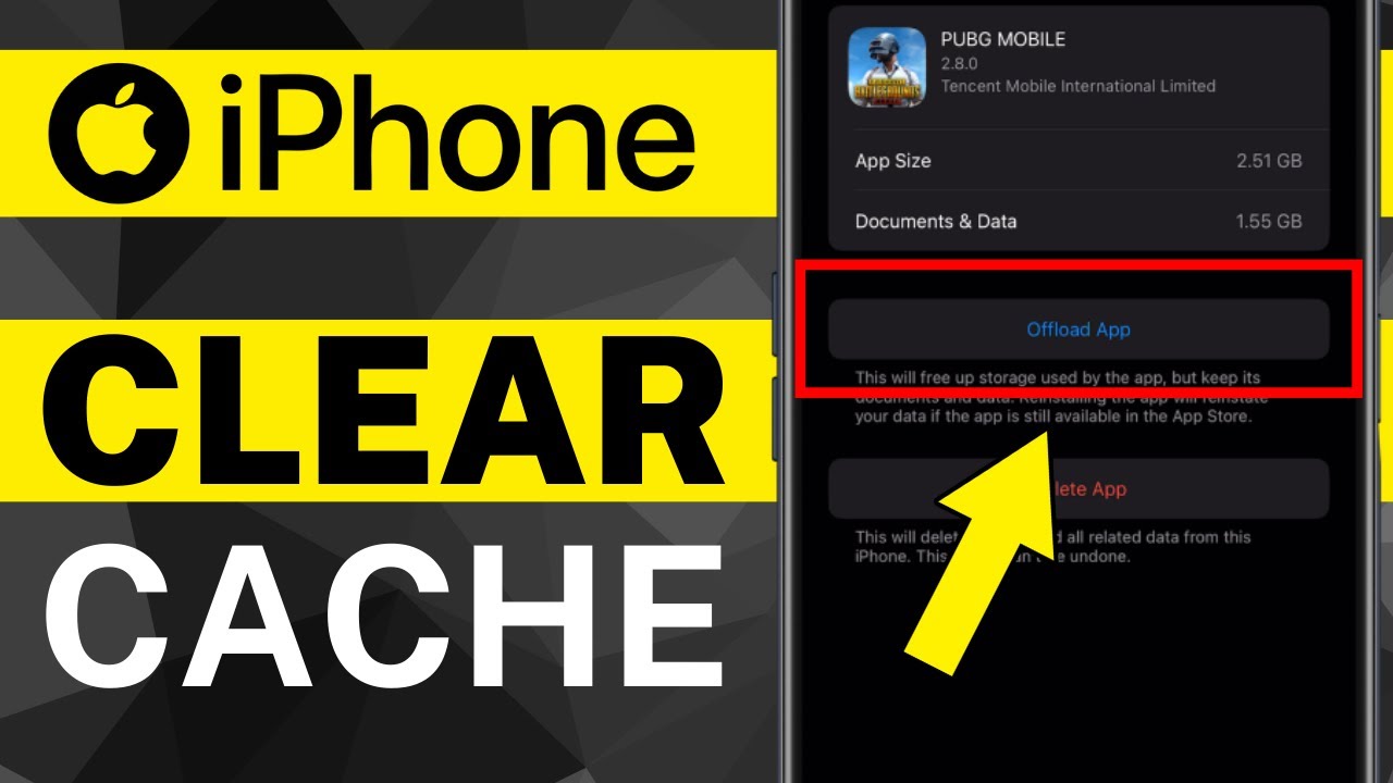 HOW TO CLEAR CACHE ON IPHONE IOS17 - YouTube