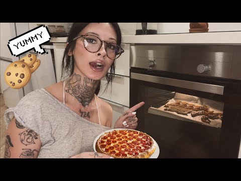 evde tek başına gece atıştırmalığı | mukbang