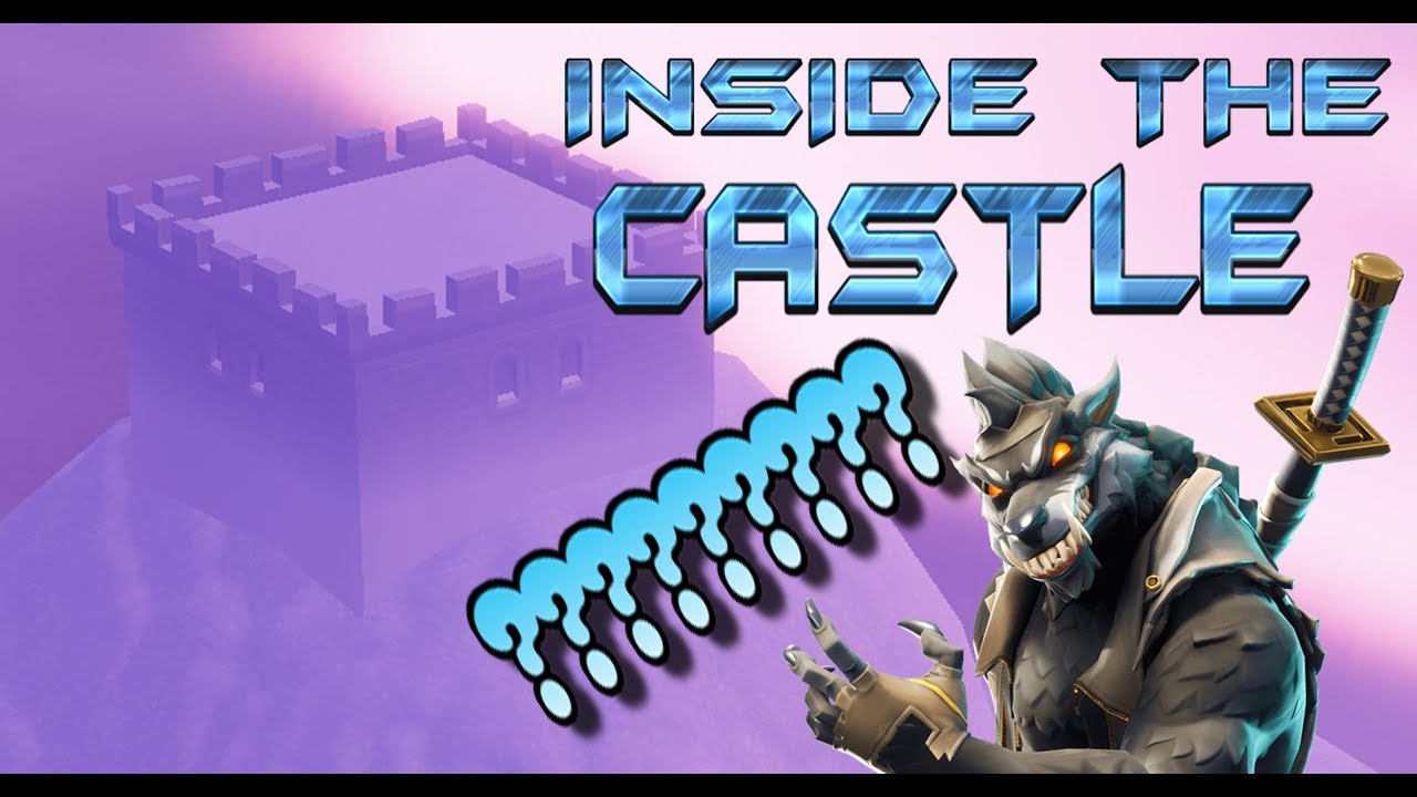 FORTNITE - LOOKING INSIDE ICE CASTLE ON TOP THE ICEBERG - SNOW STORM ...