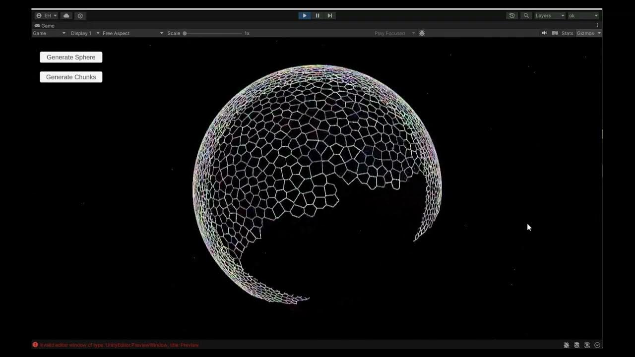 Unity. Procedural Sphere Generation. Using Voronoi Cells to Generate Sphere. - YouTube