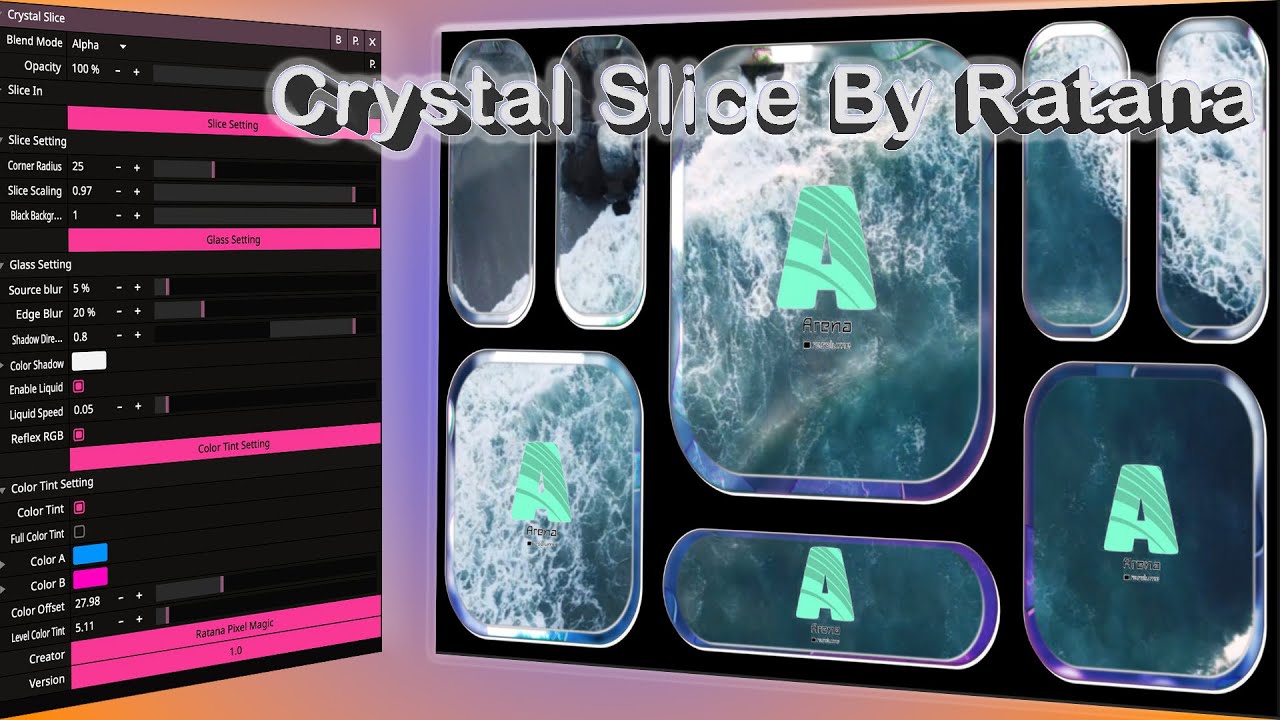 🔮 Crystal Slice Plugin for Resolume - YouTube