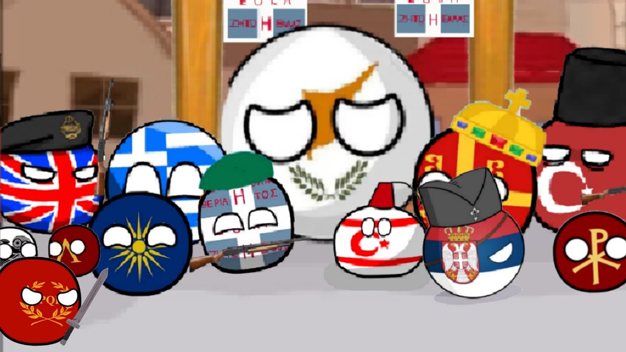history of Cyprus 🇨🇾🇬🇷 #countryball @Avator7 - YouTube