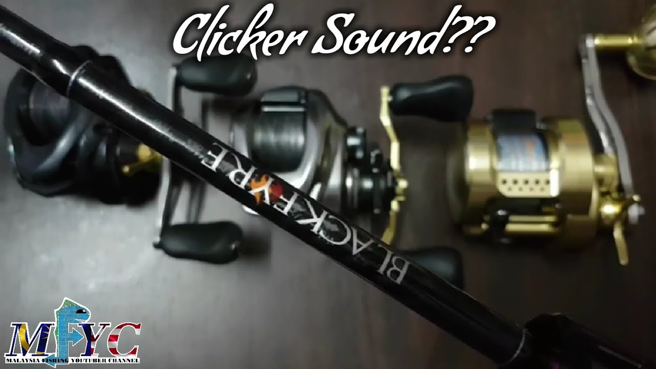 Baitcasting, Overhead and Rod Clicker Sound - YouTube