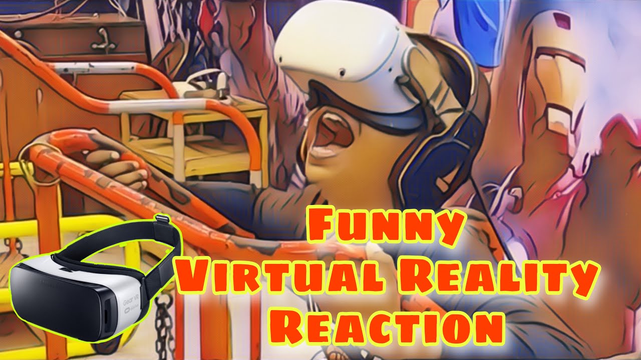 Funny virtual reality reaction 😄😄😀 VR WORLD- Velankanni 🔥🔥 #funnyvideo ...
