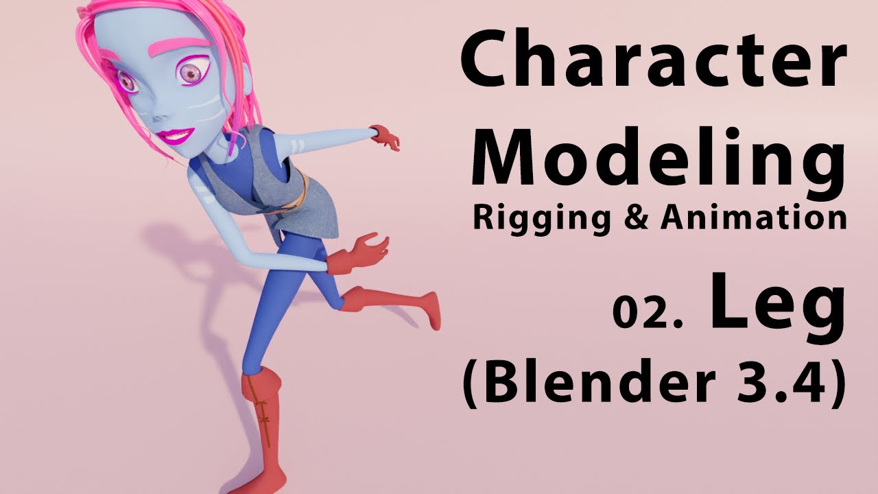 Blender 3.4 Leg modeling tutorial #videosforfreeeducation - YouTube