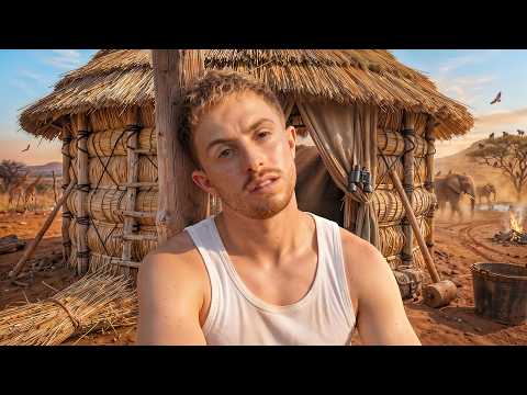 4 JOURS POUR SURVIVRE ET CONSTRUIRE UNE CABANE DANS LA SAVANE ! (avec mes frères)
