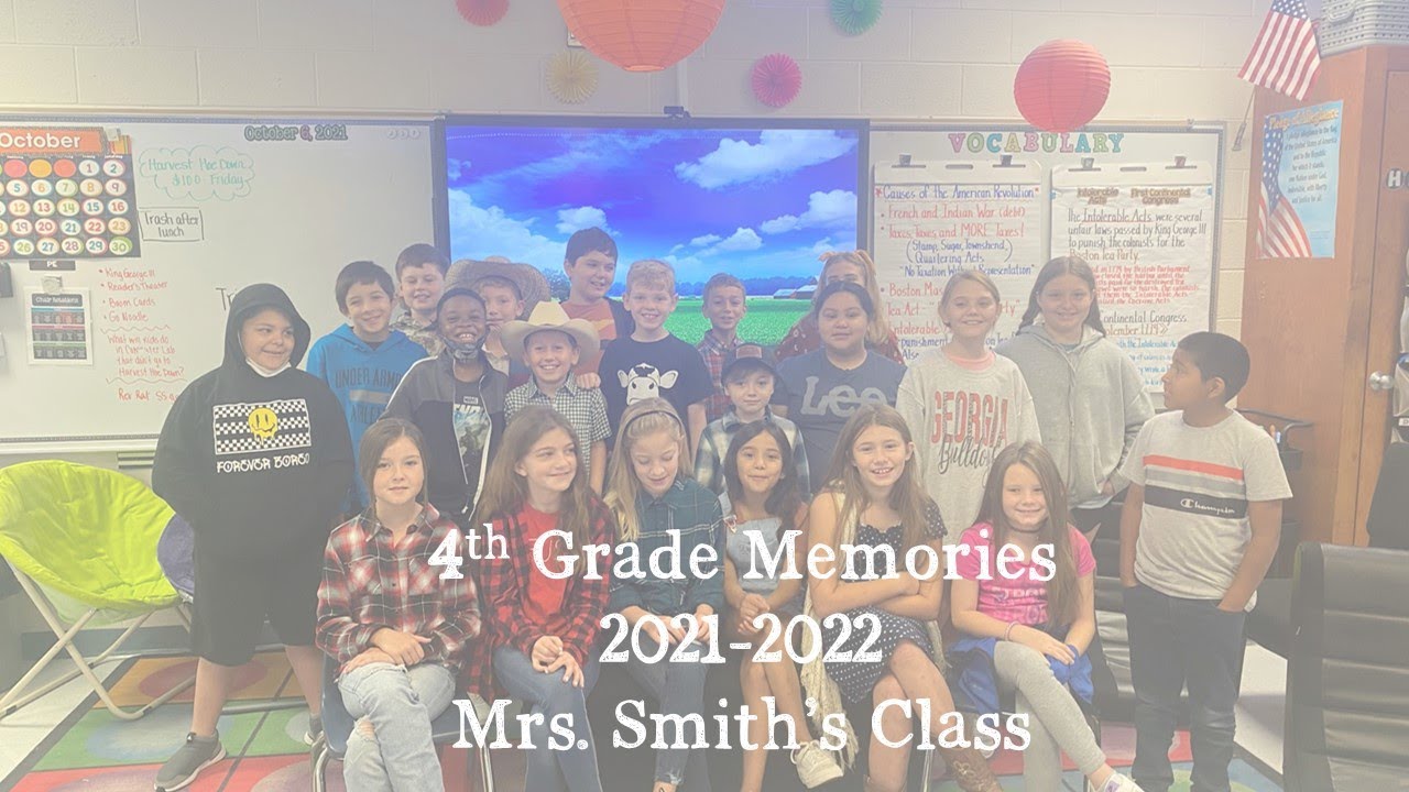 2021 2022 4th Grade - YouTube