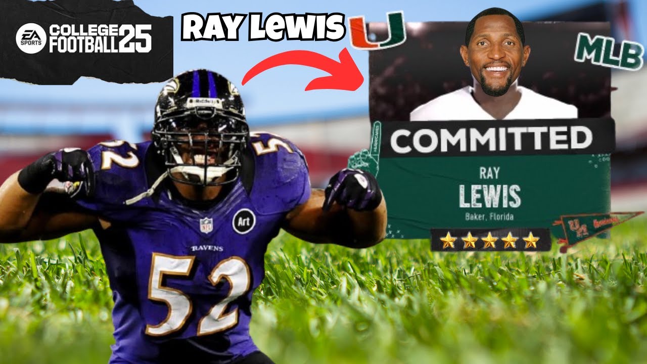 Ray Lewis leads the #1 defense in College Football 25 | Road To Glory ...