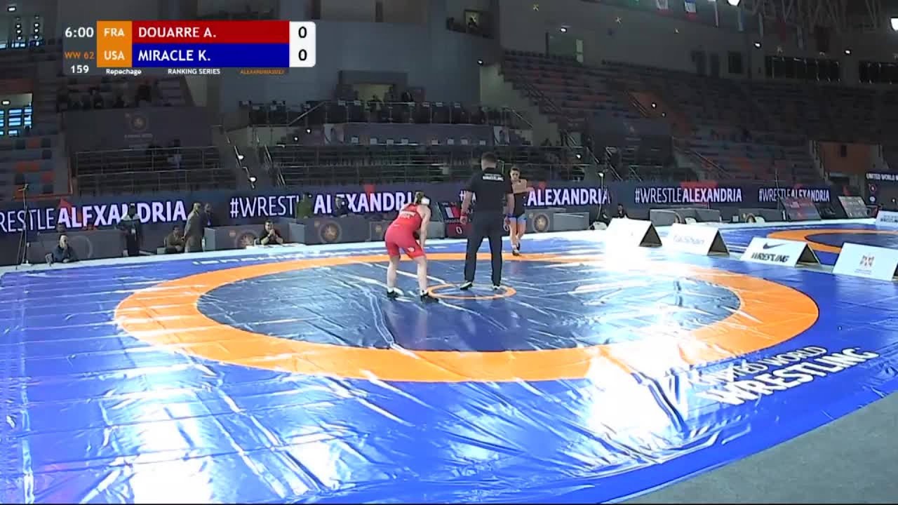 Repechage • WW 62Kg • Ameline DOUARRE (FRA) vs. Kayla Colleen Kiyoko ...