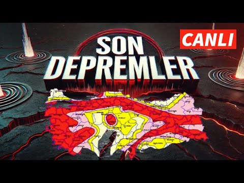#CANLI #DEPREMLER: Son Depremler, Canlı Deprem Haritası - Erol Dizdar