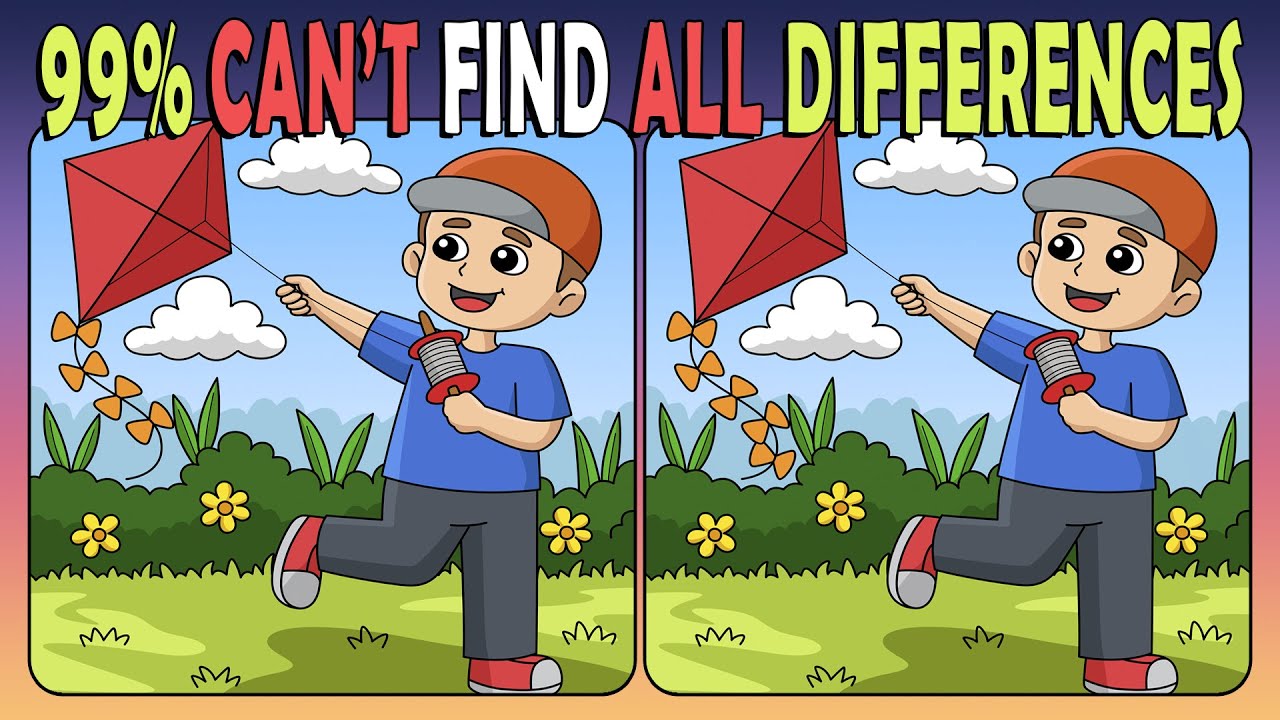 Find The 3 Differences : Puzzle Game [ Spot The Differences #90 ] - YouTube
