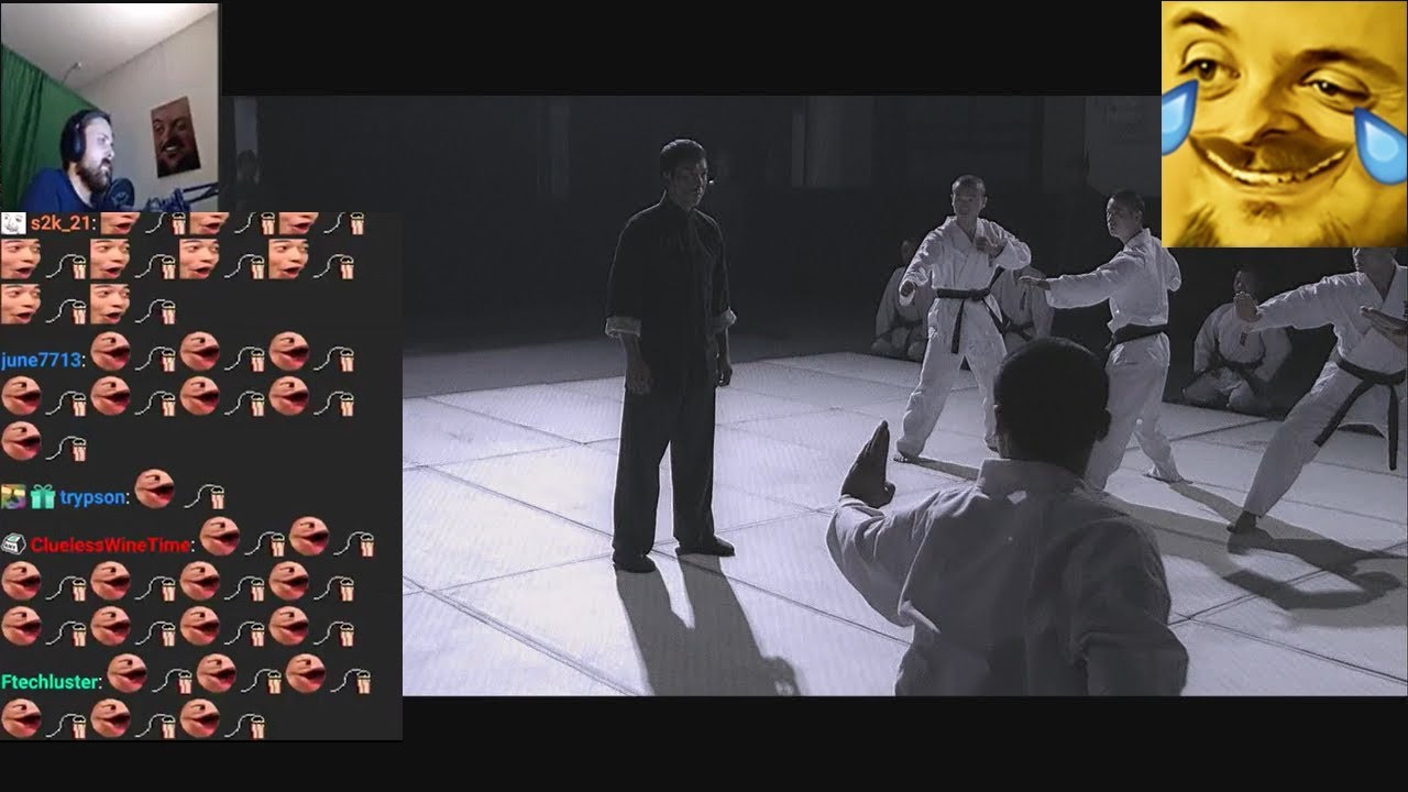Forsen Reacts to Ip Man vs 10 Karate Students | Fight Scene (Ip Man ...