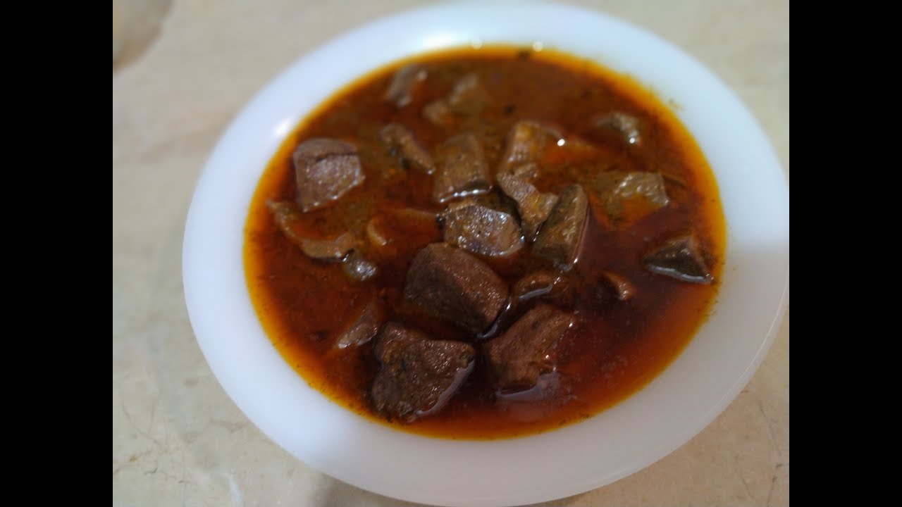 Mutton gurda kaleji ka salan - YouTube