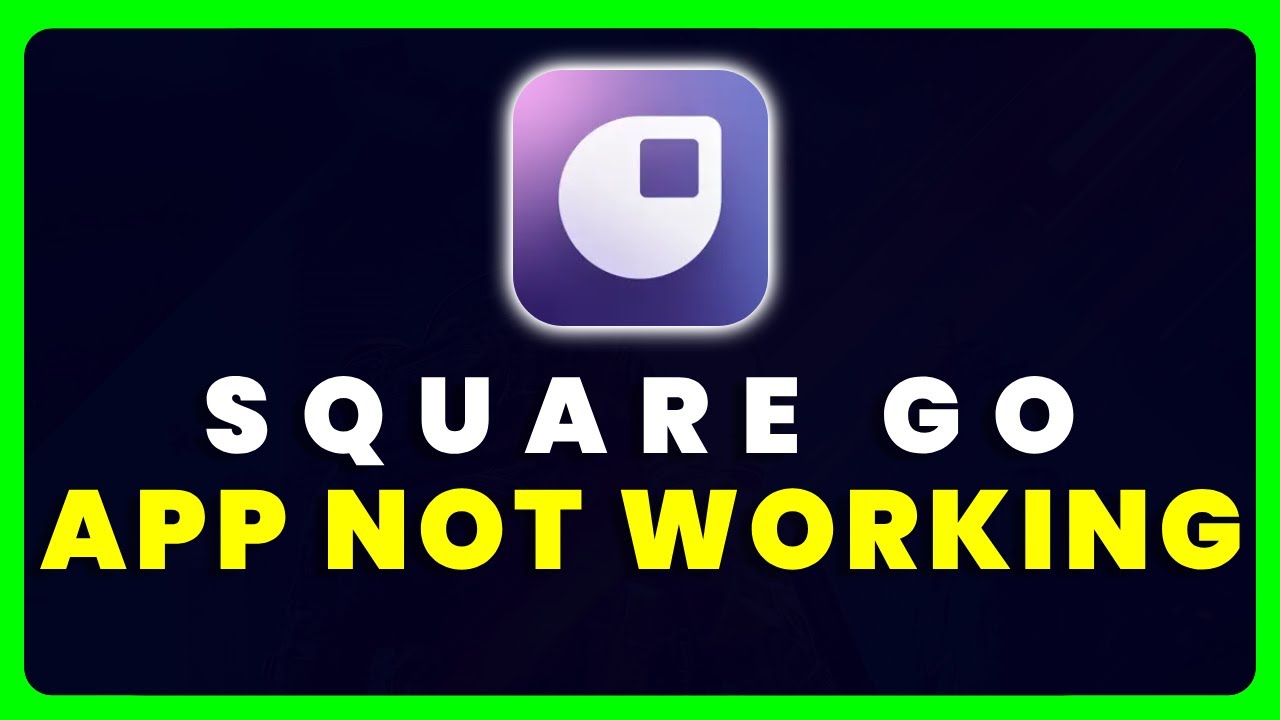Square Go App Not Working: How to Fix Square Go App Not Working - YouTube