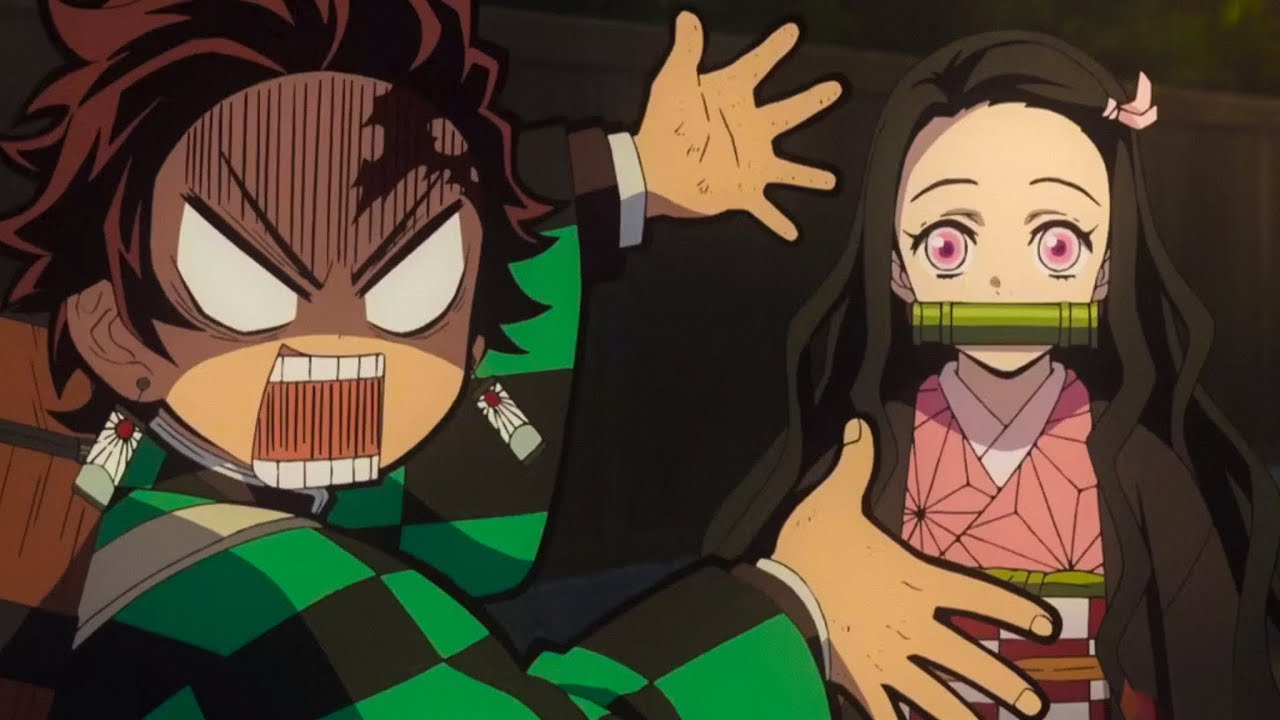 Nezuko being Cute | Demon Slayer [ English Subbed ] - YouTube