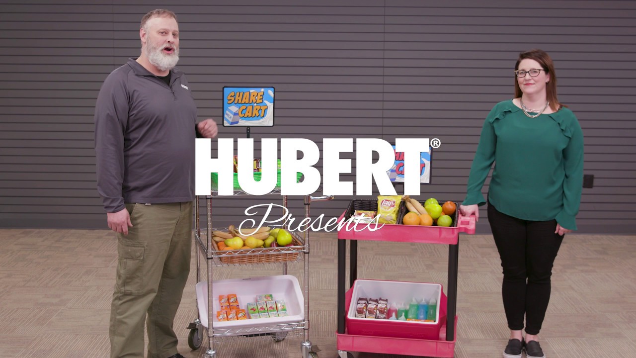 Hubert Brand and Expressly Hubert School Sharing Carts - YouTube