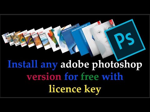 all adobe photoshop free installation and licence key registered - YouTube