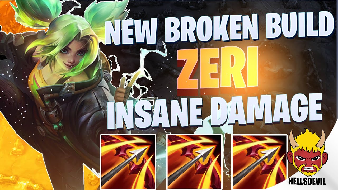 WILD RIFT | NEW BROKEN ZERI BUILD DOES INSANE DAMAGE! | Challenger Zeri ...