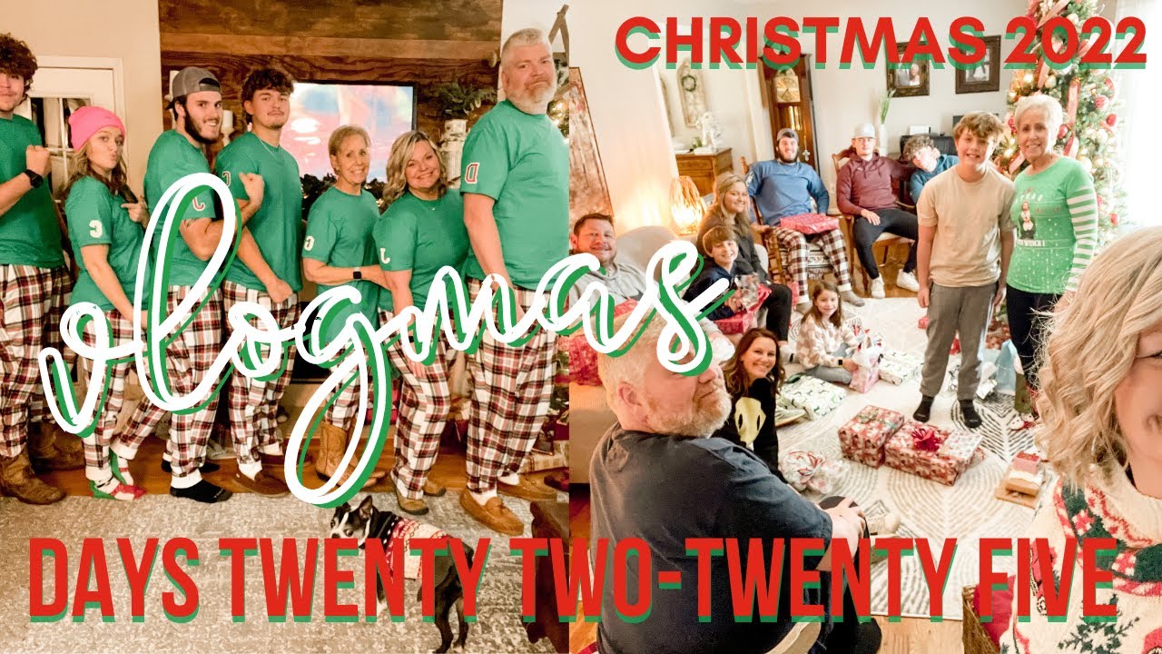 VLOGMAS Days 22-25! Ending Vlogmas 2022! - YouTube