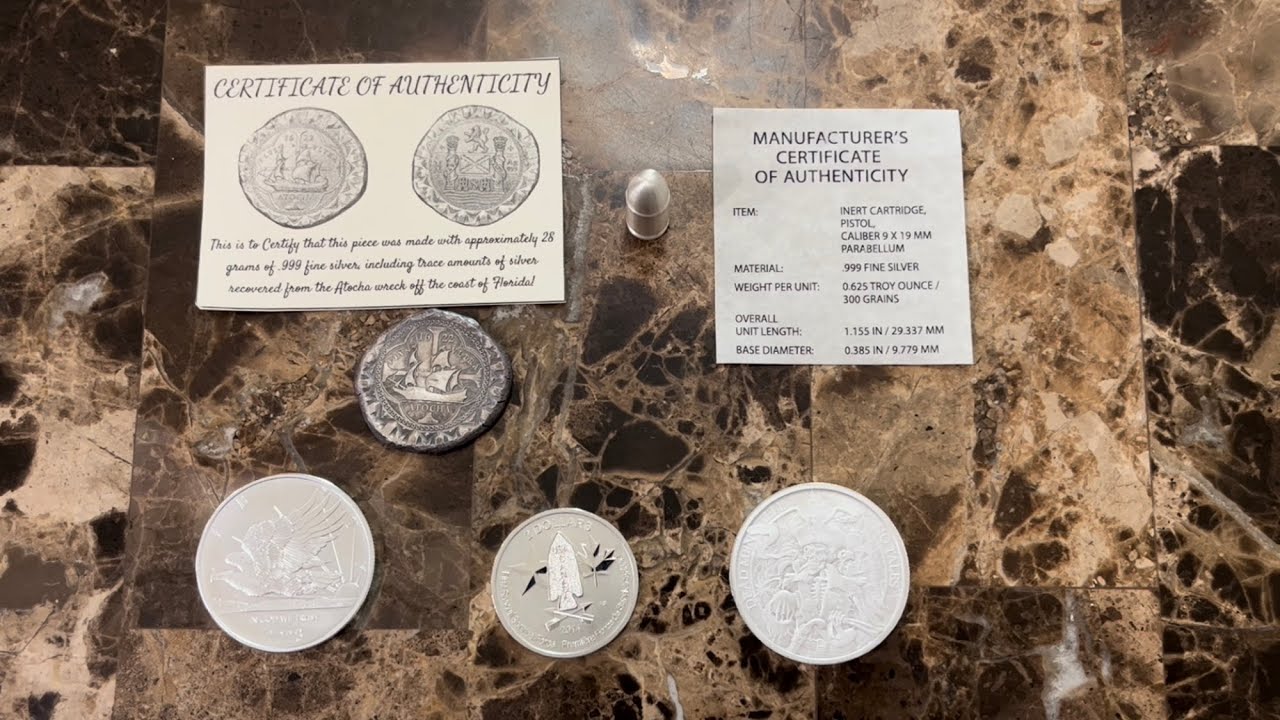 Auction purchases from Coin Box - YouTube